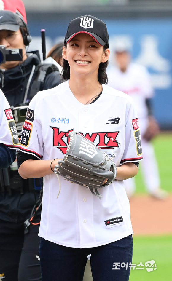 [포토]정혜인, 승리 요정이 될거야