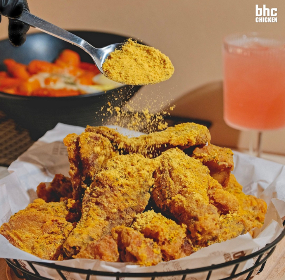 bhc "해외서 가장 많이 팔린 치킨은 '뿌링클'"