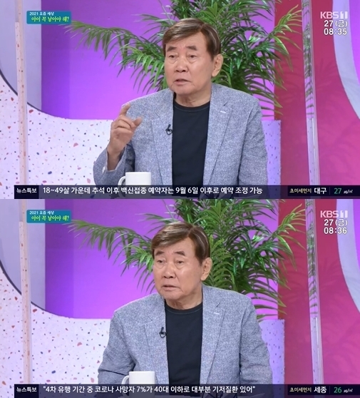 아침마당 양택조 아들 없었다면 난 벌써 세상 떠났을 것