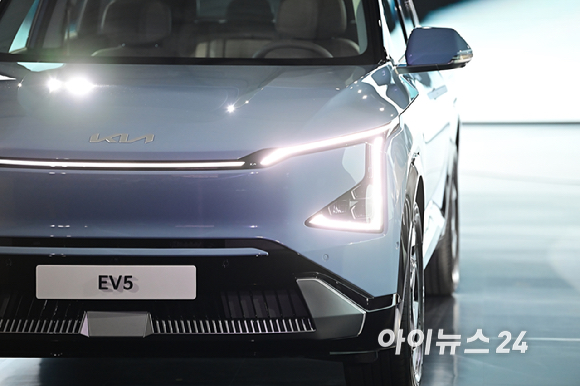 [포토]기아 준중형 전동화 SUV '더 기아 EV5' 공개